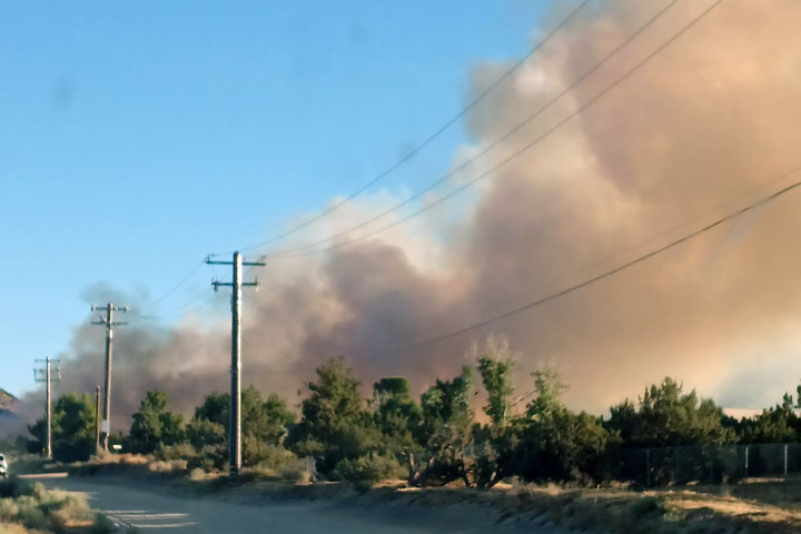 Johnson Fire Burns 72 Acres in Phelan - Tri-Community NewsPlus